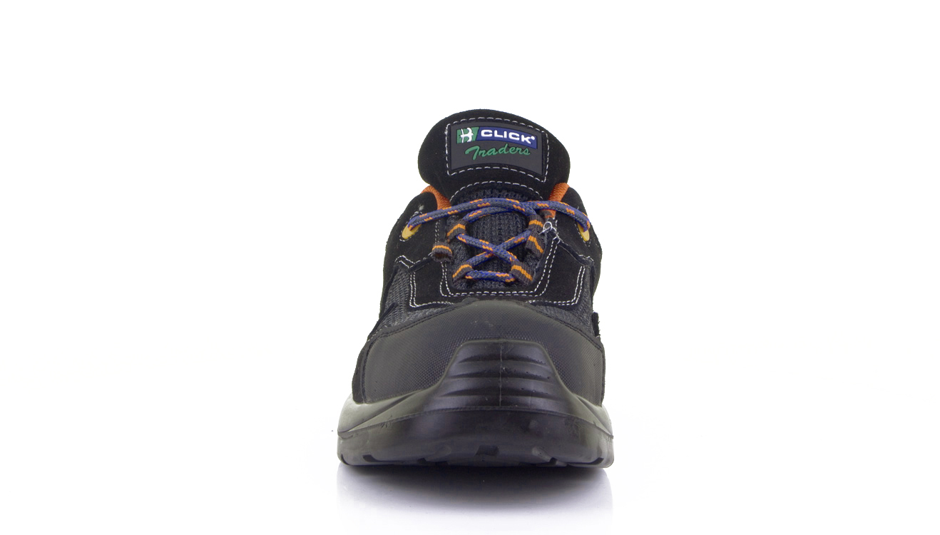 CTF59 - CLICK NON METALLIC TRAINER SHOE GREY @ BEESWIFT - Focused on Safety