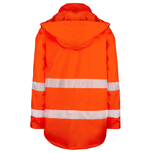 Beeswift Deltic Hi-Vis Ripstop Breathable and Waterproof Rail Jacket ...
