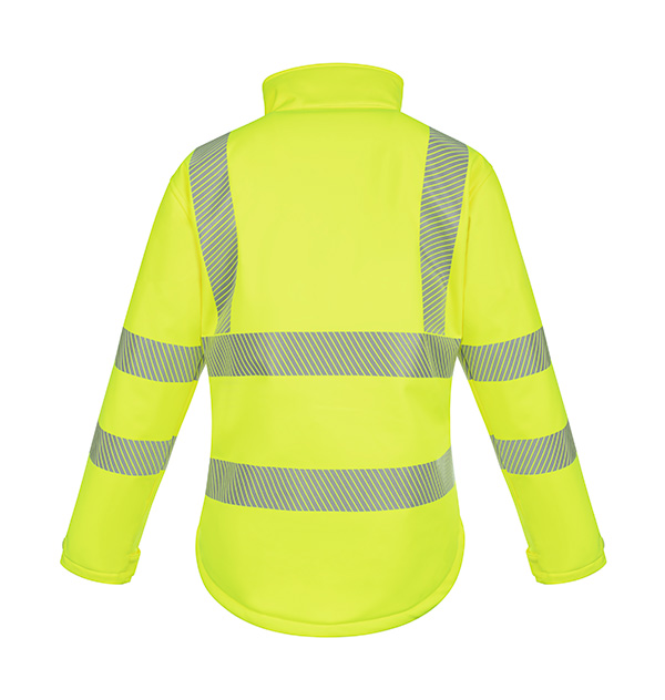 Beeswift Ladies Soft Shell Jacket SATURN YELLOW LSSJ
