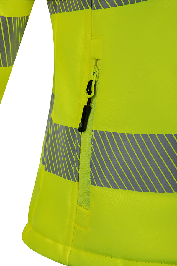 Beeswift Ladies Soft Shell Jacket SATURN YELLOW LSSJ